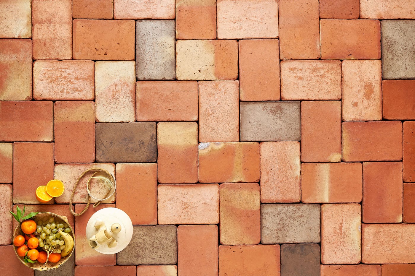 Baraca - Terracotta tiles shade - Handmade in Andalusia - todobarro