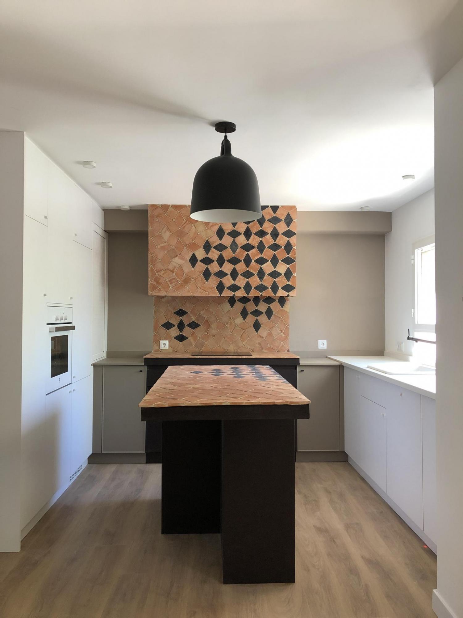Terracotta countertop for kitchen - todobarro